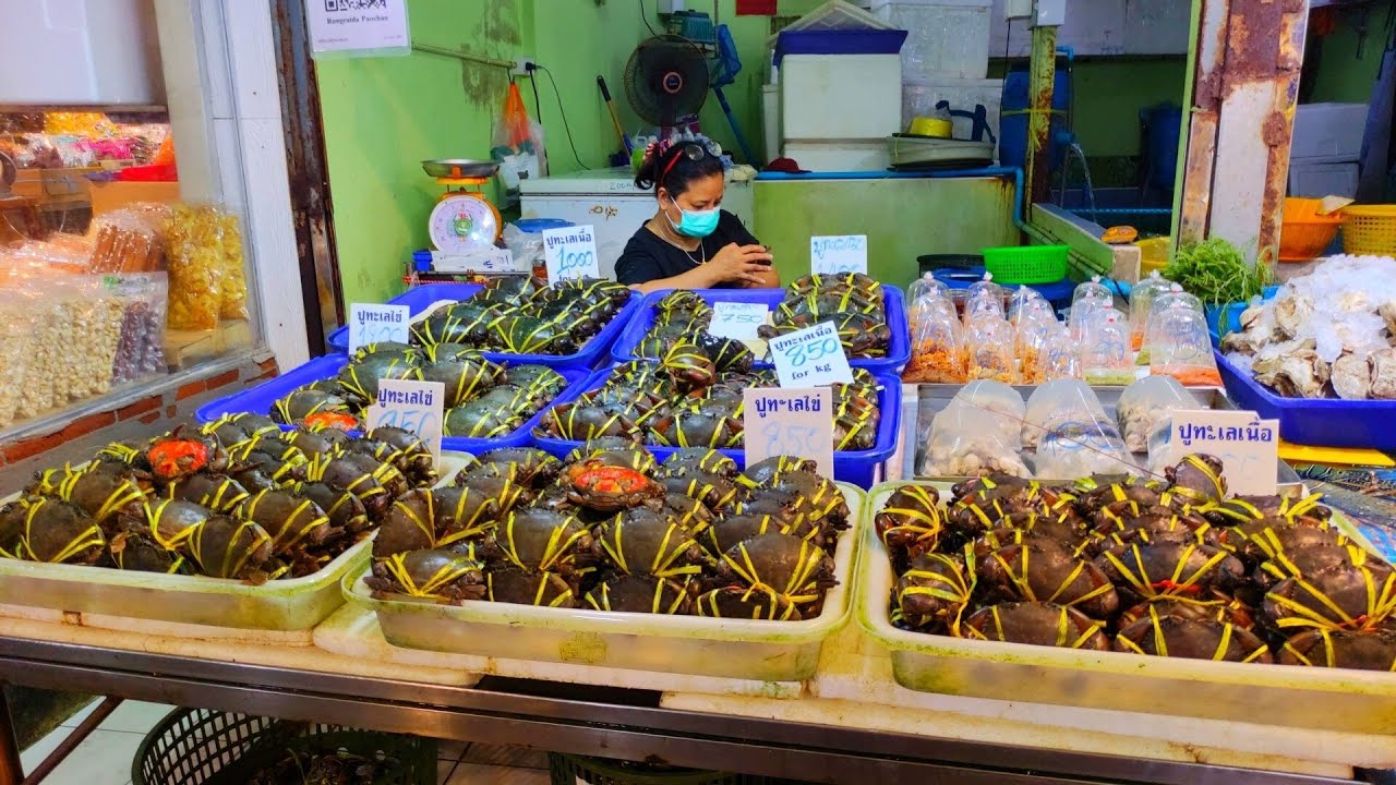 PATTAYA Street Food | Naklua Fish Market-Amaizing Thailand - YouTube