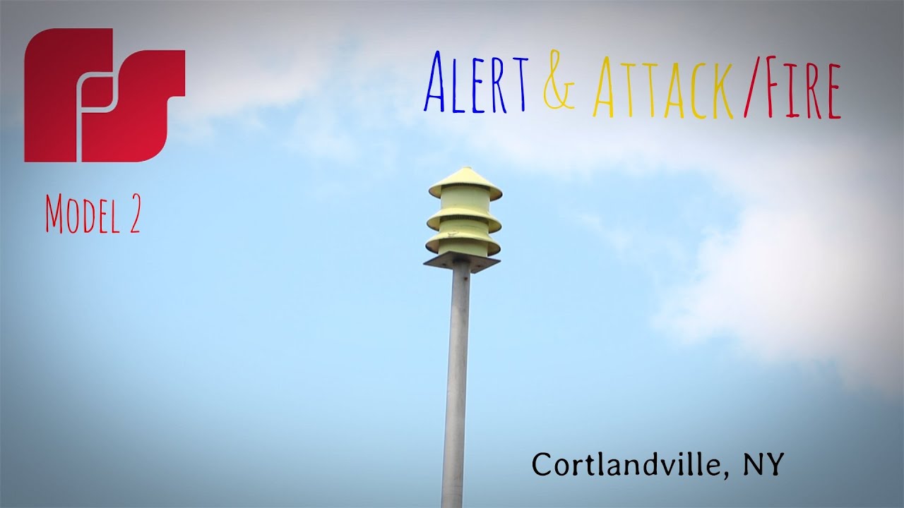 Federal Signal Model 2 (Underpowered), Short Alert & Attack/Fire ...