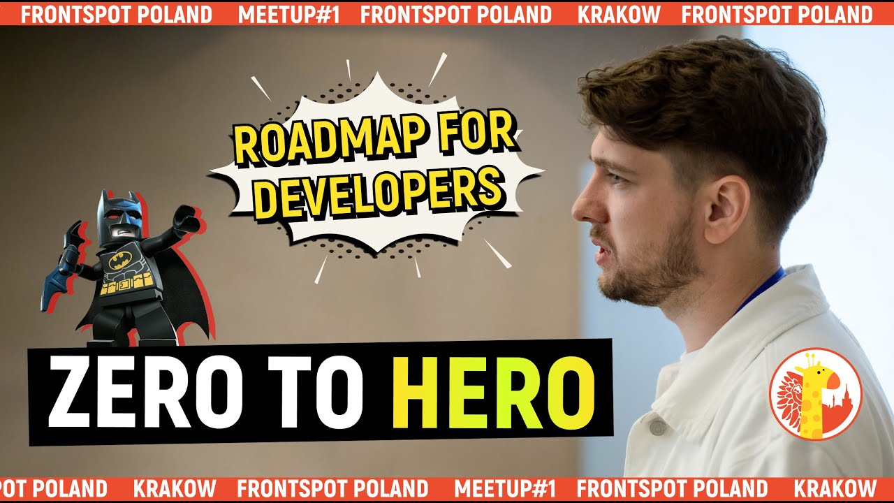 From zero to hero. Roadmap for JS developers by Artsiom Marozau. Meetup. FrontSpot Poland - YouTube