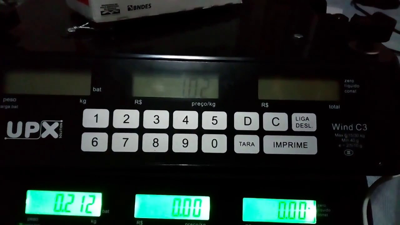 Como configurar balança upx Wind C3 D3 porta com1 - YouTube
