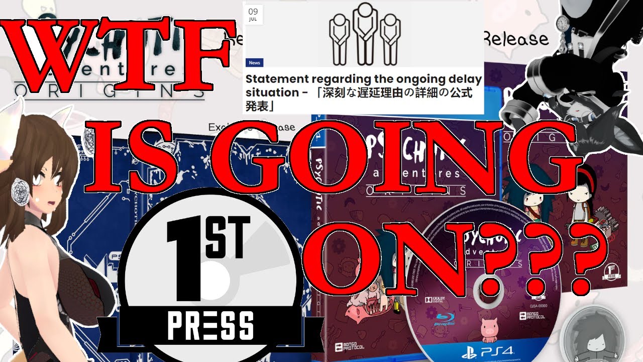 First Press Games 5 Years Of Waiting WTF? - YouTube