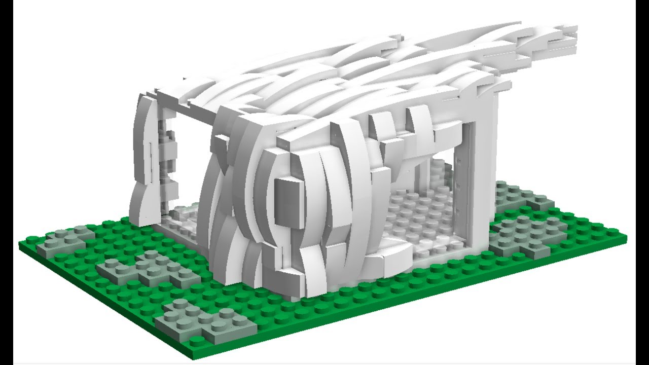 LEGO Alien House LDD Time-lapse | Alien Jungle Update #3 - YouTube