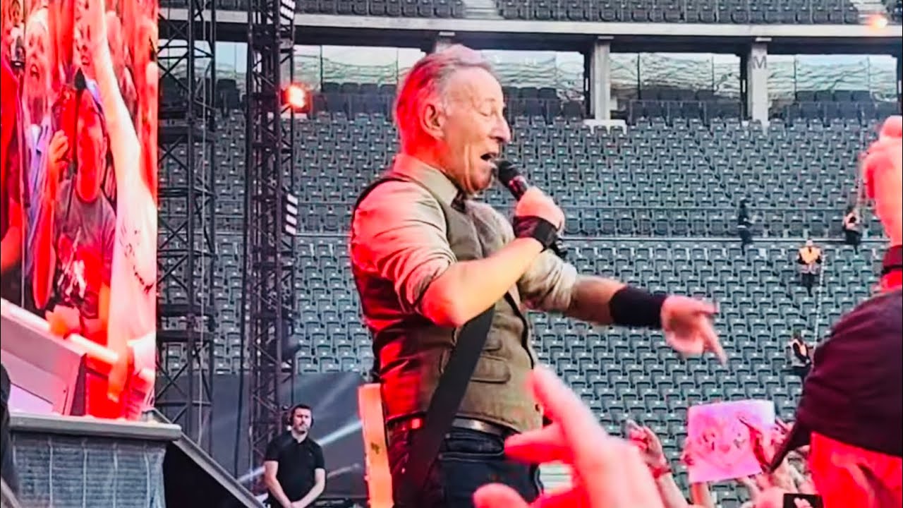BRUCE SPRINGSTEEN- „Out In The Street“- June 11th, 2025, Berlin ...