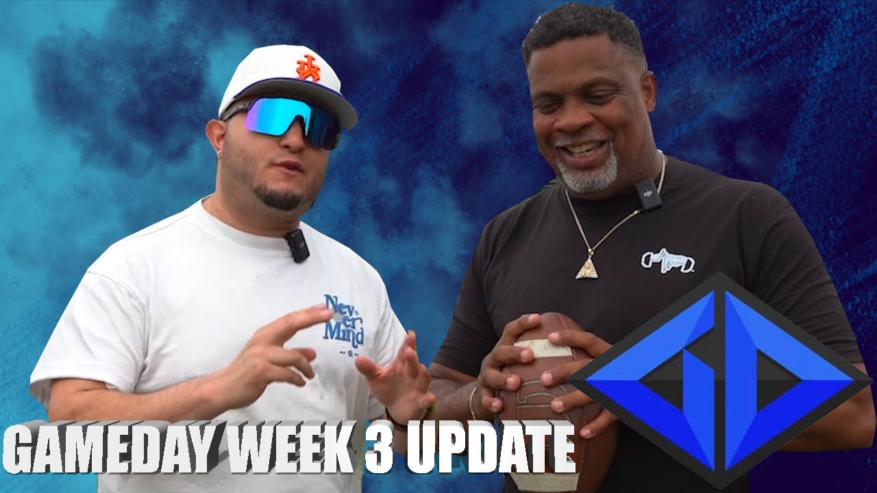 Coach Nadim Celebrates GameDay Flag Football League & Lorenzo Perry ...