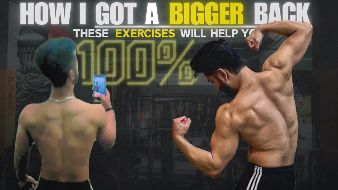 HOW I TRANSFORMED MY BACK IN30 DAYS: My Favourite Exercises to a Bigger ...