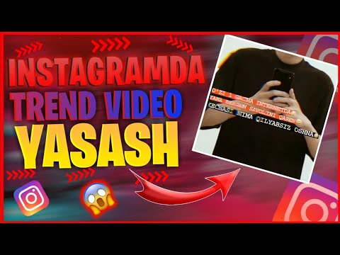 INSTAGRAMDA VA TIK TOKDA TREND VIDEO YASASH // VIDEO MONATJ //