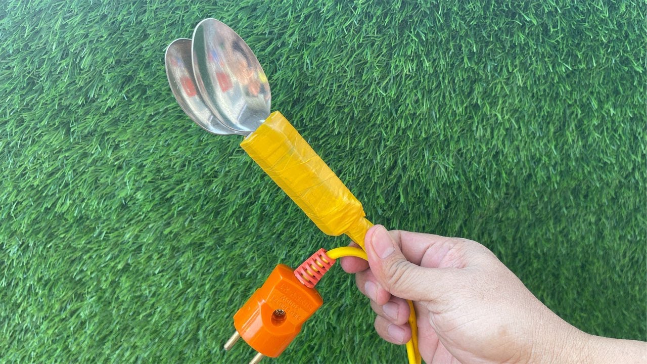 I never knew about this! Just a spoon and a piece of string..It can ...