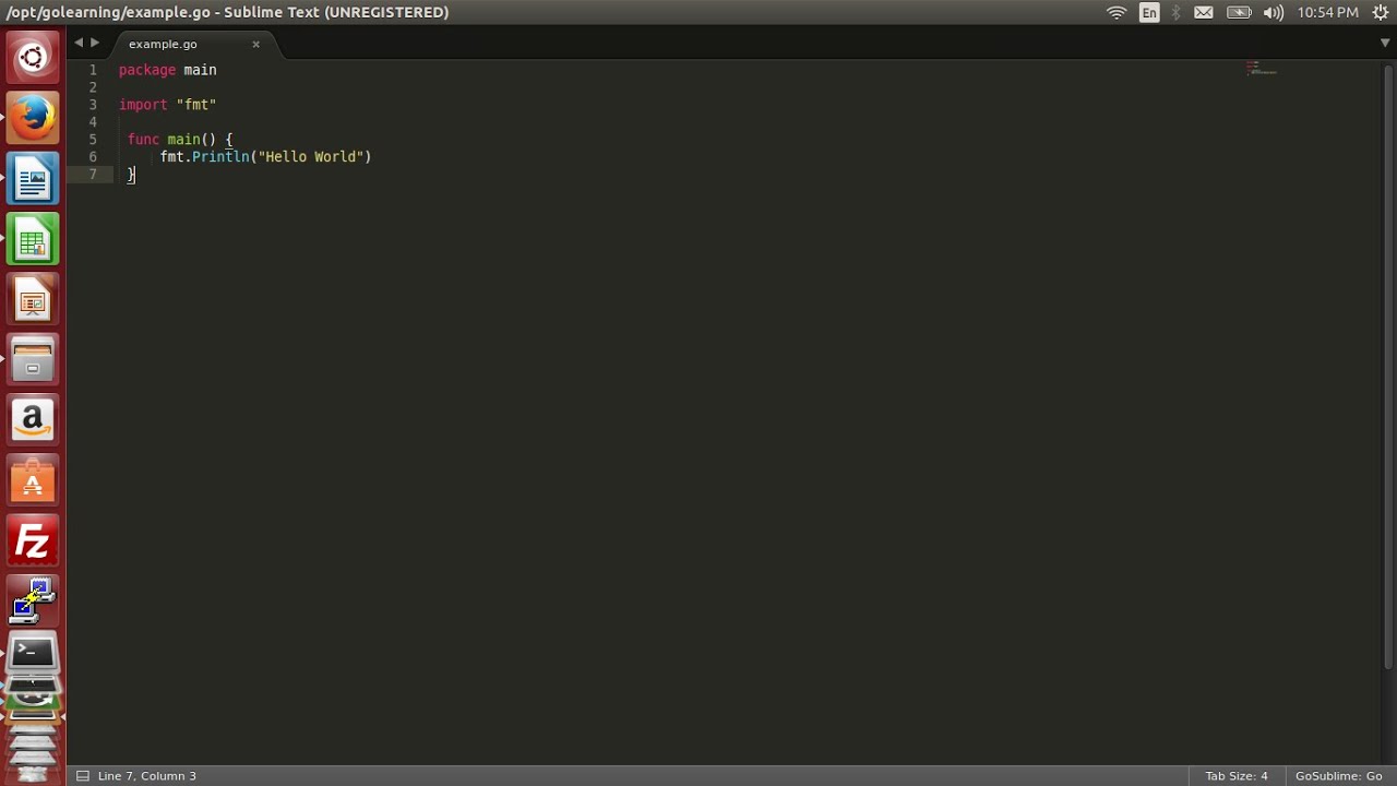 Setup Golang Project Golang Learning Youtube