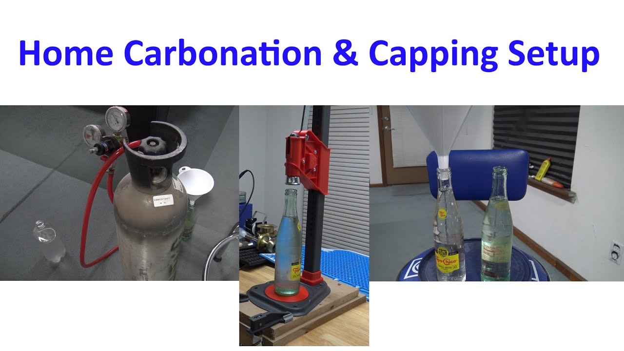 (501) Home Water Carbonation & Bottle Capping Better Than Soda Stream ...