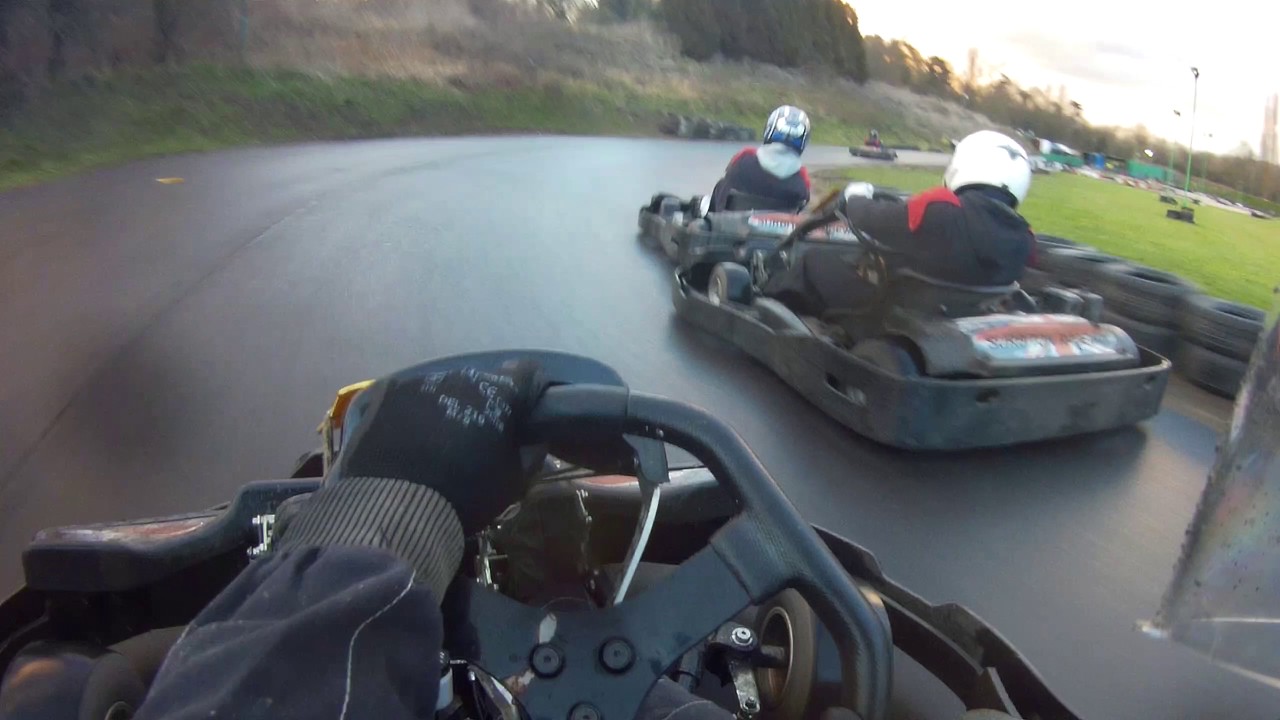 Go-Karting - 28th January 2017 - Surbiton Raceway WET - YouTube