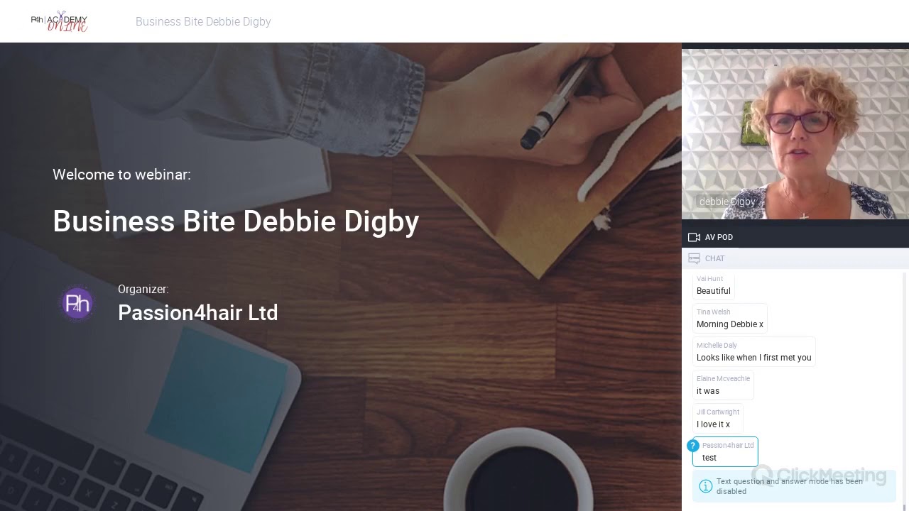 Webinar Re-run | Business Bite Debbie Digby (13/05/20) - YouTube