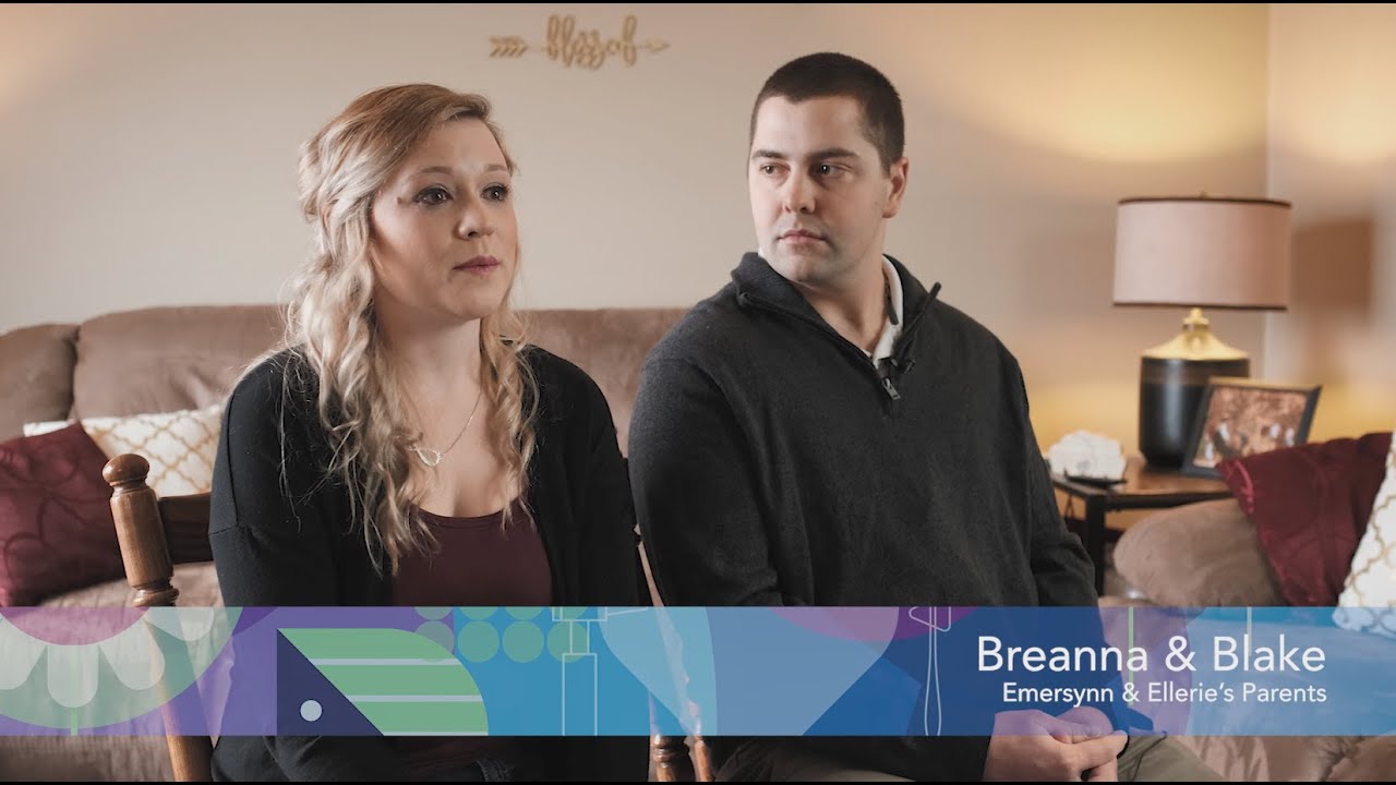 Emersynn and Ellerie, conjoined twins - YouTube