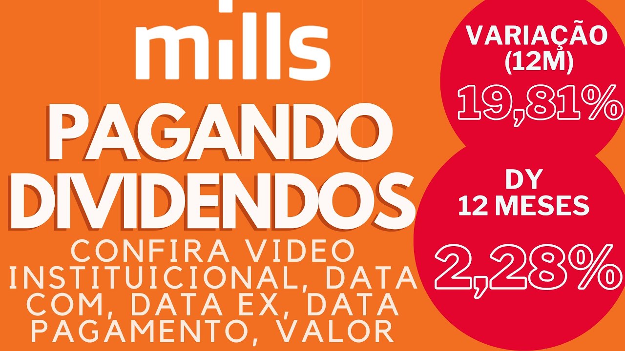 MILS3 | Mills Locação, Serviços e Logística | ANÚNCIO DE DIVIDENDOS ...