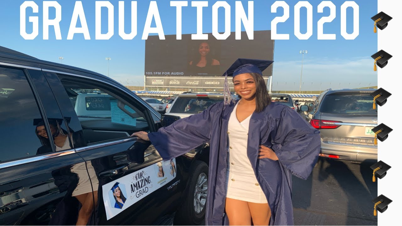 Graduation 2020 Vlog| Nascar Drive Thru - YouTube