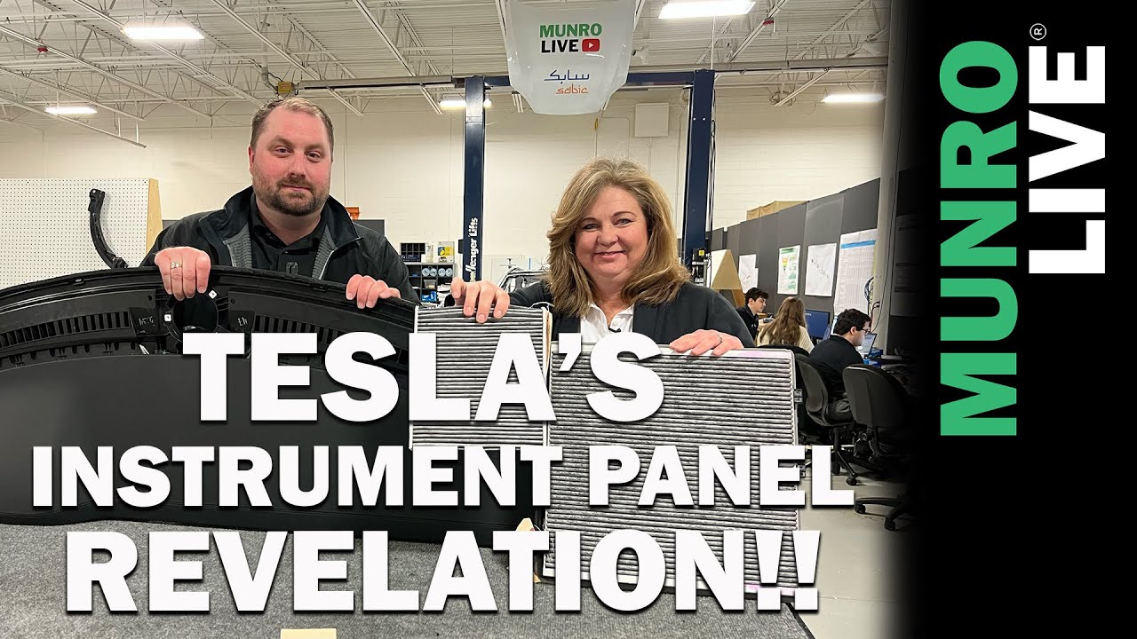 Tesla Model S Plaid | Instrument Panel Breakdown + Air Filter - YouTube