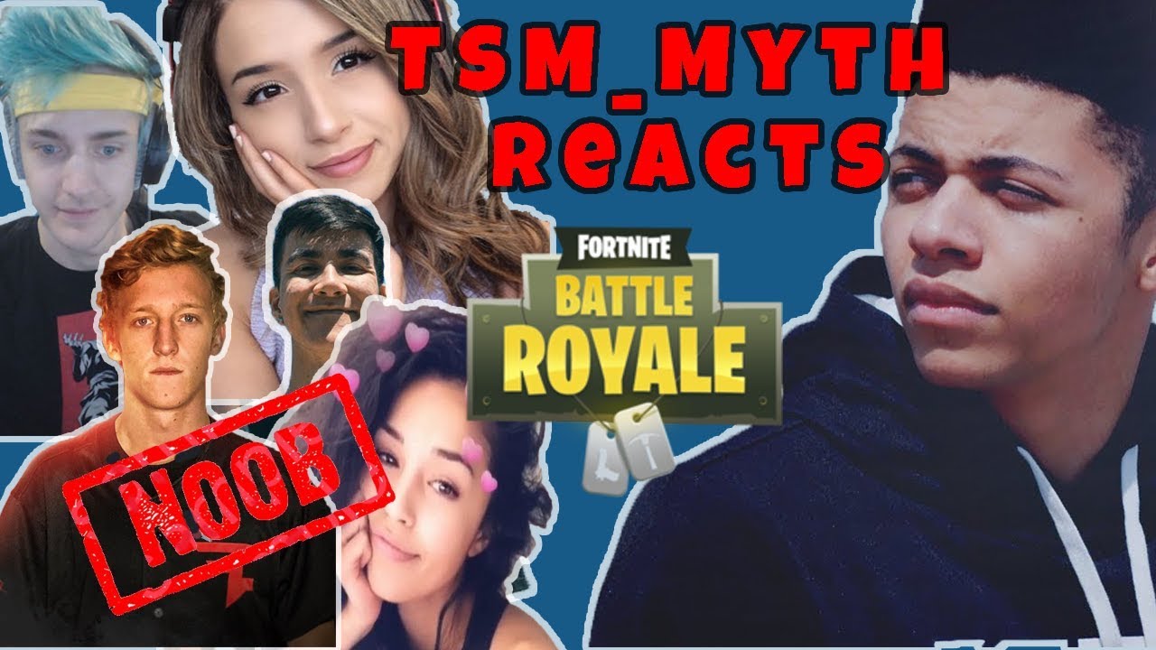 TSM Myth Reacts to Faze Tfue Ninja TSM Daquan Pokimane Nickmercs ...