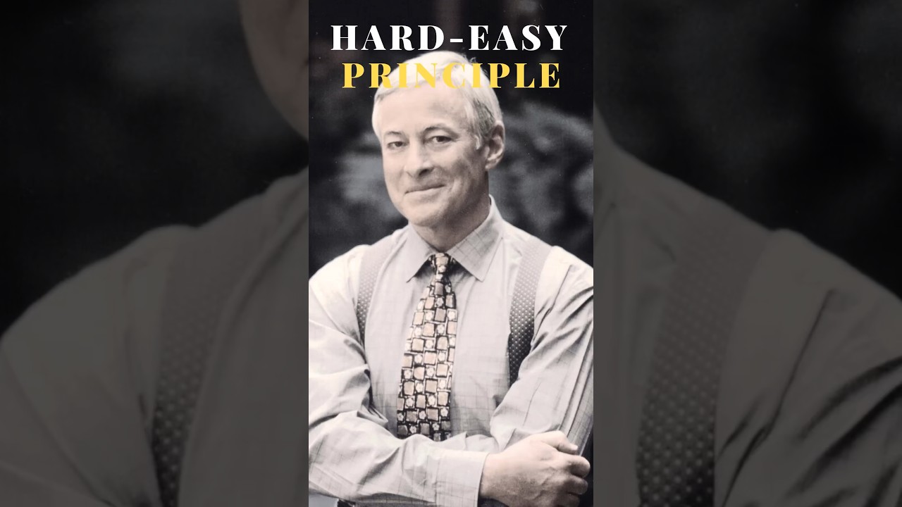 Hard - Easy Principles #motivation - YouTube