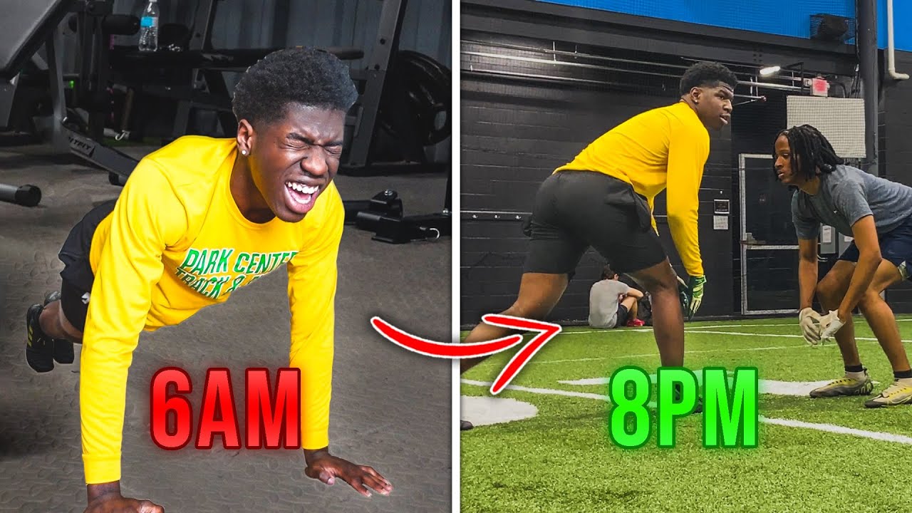 I Trained Like a D1 Athlete For 24 Hours! - YouTube
