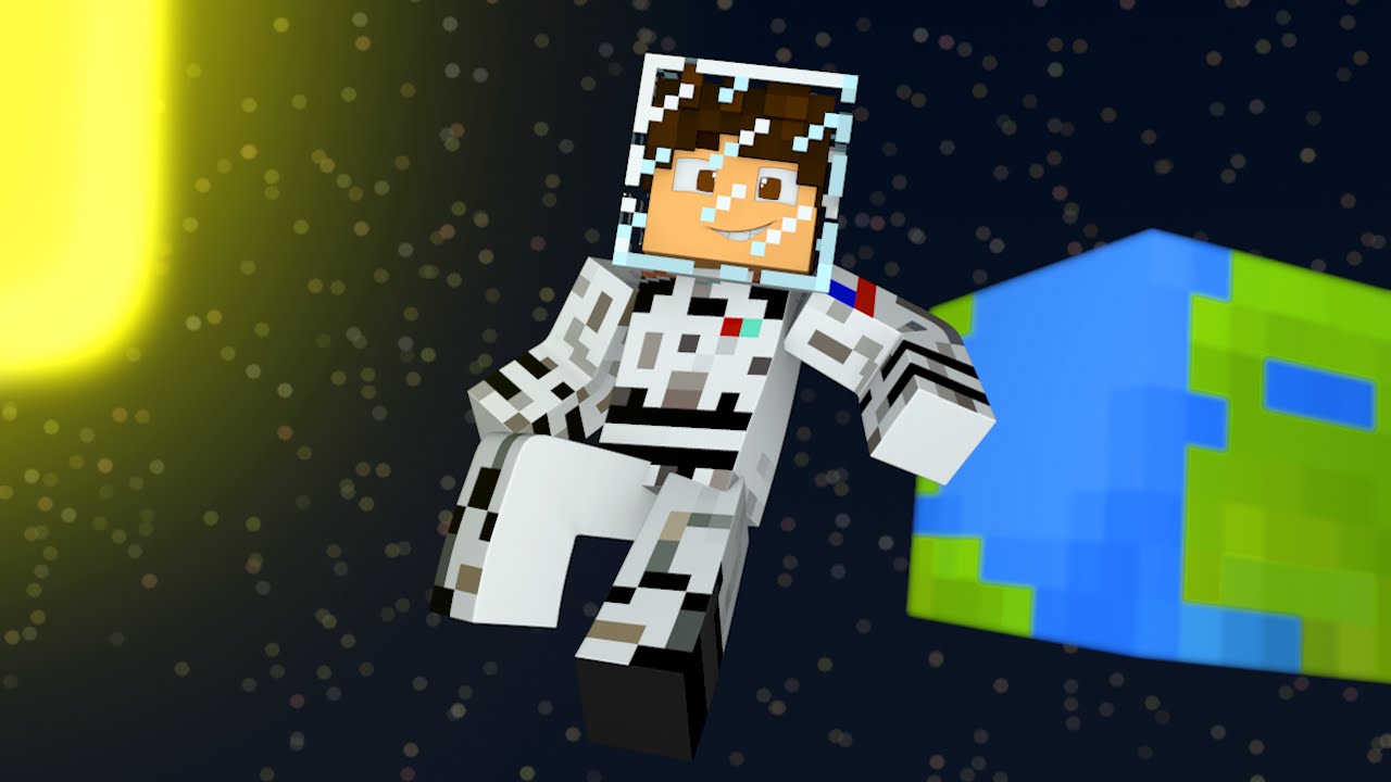 Minecraft: ASTRONAUTA ESPACIAL !! - (Mapa 1.9 SNAPSHOT) - YouTube