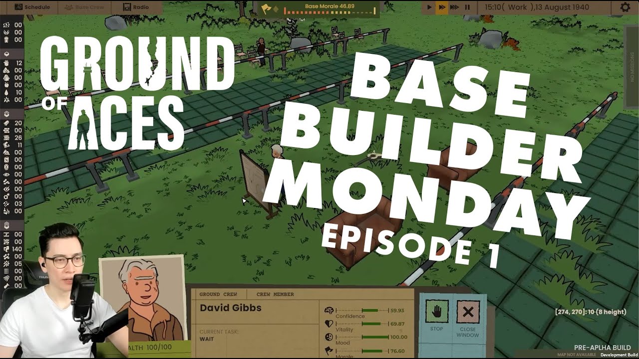 Ground of Aces: Base Builder Monday - A racetrack on an air field? - YouTube