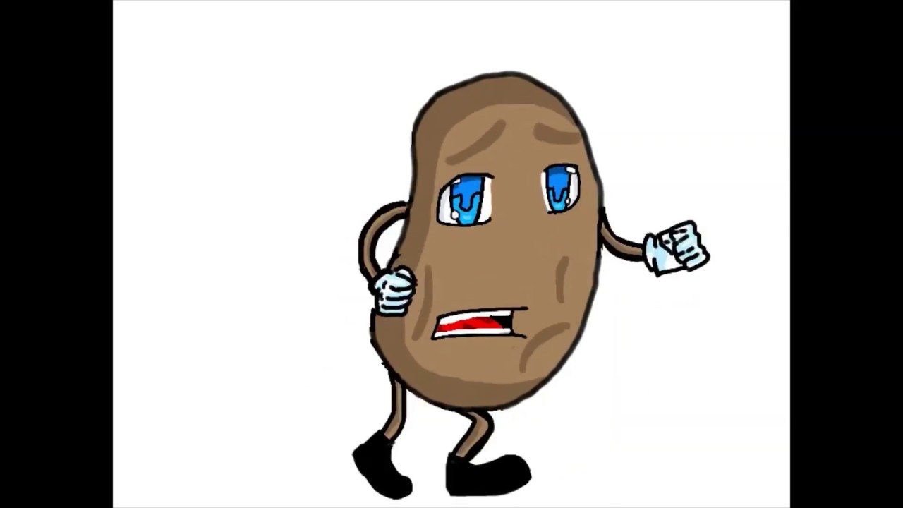 The Running Crying Potato re-animated - YouTube
