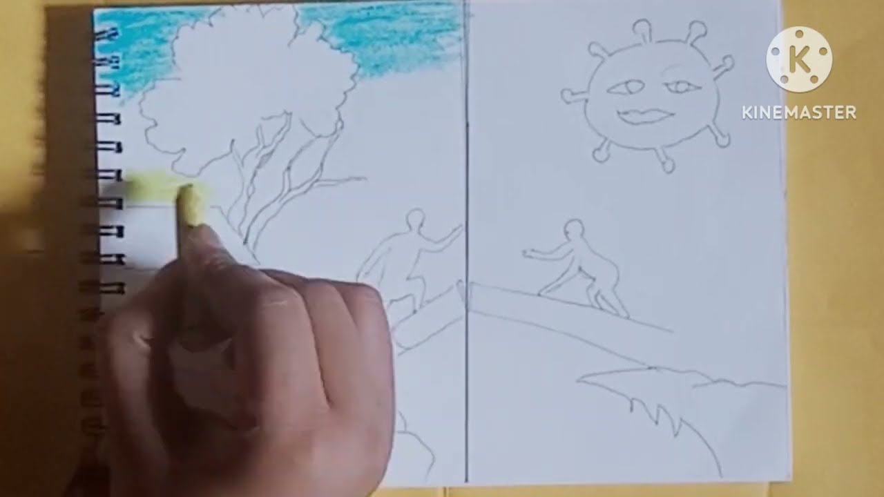 Anti tobacco day drawing poster drawing easy.vyasan mukti chitra ...