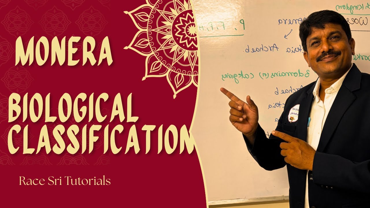 MONERA -Biological Classification Race Sri Tutorials- K Srinivas - YouTube