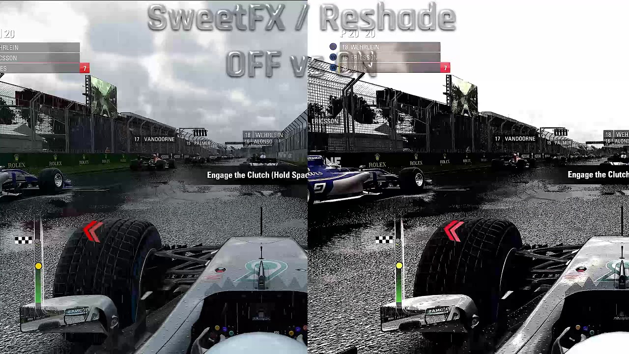 F1 2017 gameplay PC – Photorealistic Graphics Mod / SweetFX | Reshade ...