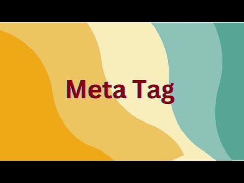META TAG AND ATTRIBURE THAT GOOGLE SUPPORTS | META TAGS FOR SEO |HTML ...