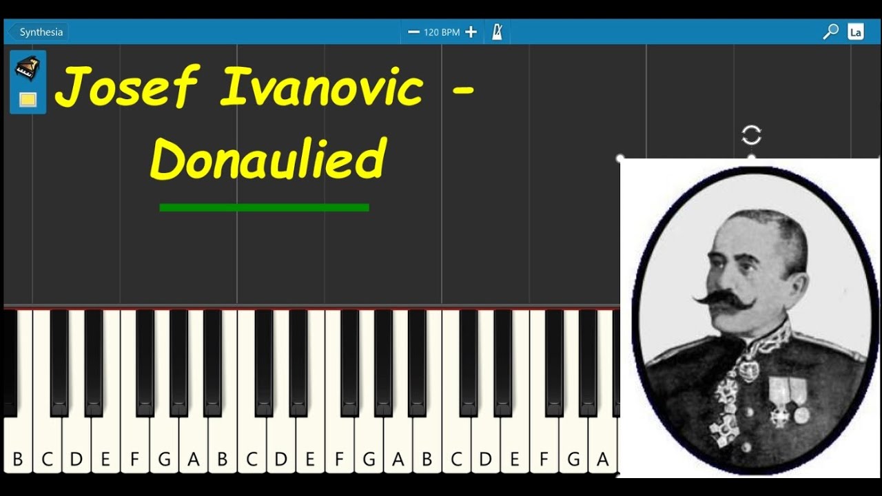 Josef Ivanovici - Donauwellen (Piano tutorial) - YouTube
