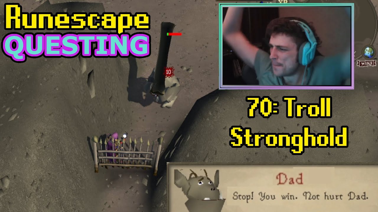 Runescape: 70 TROLL STRONGHOLD - YouTube