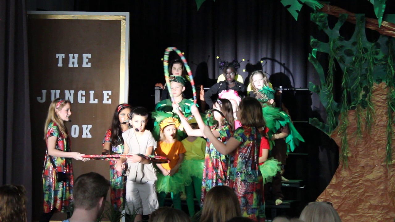Carver Elementary Jungle Book Kids 2017 part 1 - YouTube