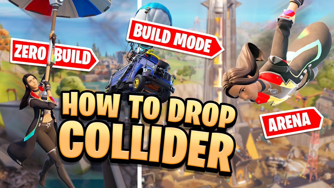 BEST COLLIDER LOCATION DROPS! How to land at Dooms Day Device! Fortnite ...