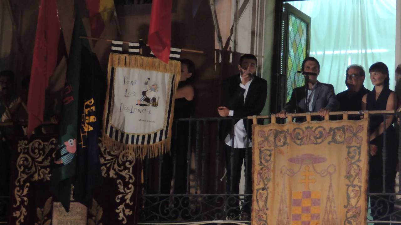 El rap de las Peñas del pregón de Rayden - YouTube