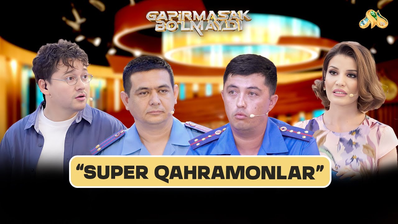 Super qahramonlar... Gapirmasak Bo'lmaydi - YouTube