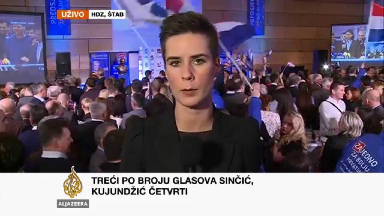 Kos o reakcijama u stožeru HDZ-a - YouTube