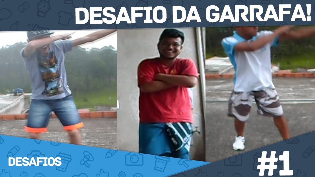 DESAFIO DA GARRAFA (Water Bottle Flip) - YouTube