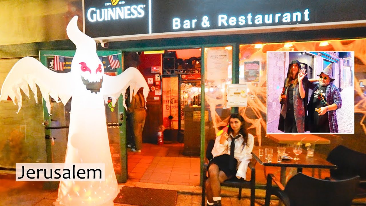 Happy Halloween from Jerusalem! 🎃👻🦇 Mesmerizing Walk Through the Night ...