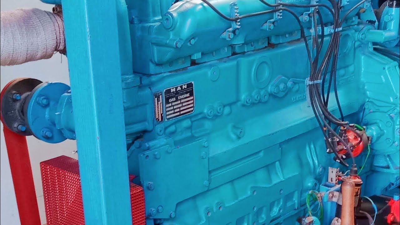 Efficient 150kVA Maan Engine Natural Gas Generator | Powering Your ...