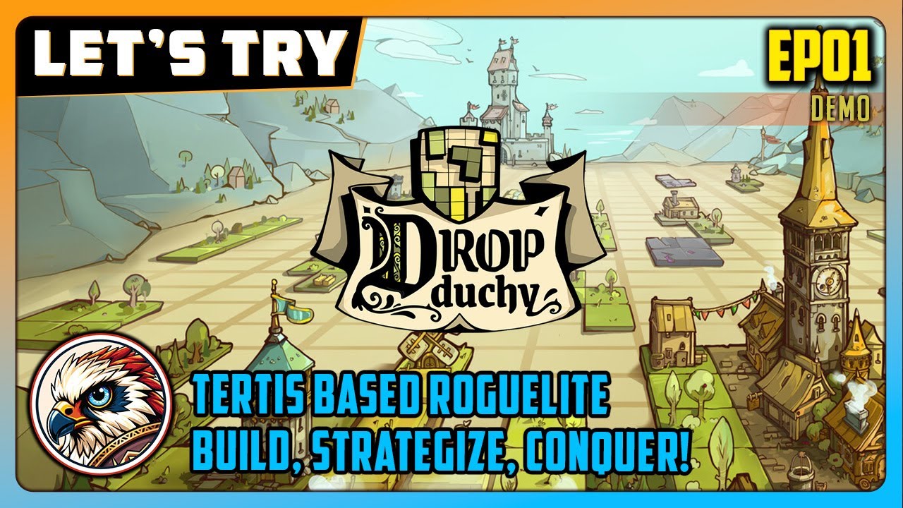 Drop Duchy | Let's Try | Gameplay | Tetris Based - Roguelite / Puzzle ...