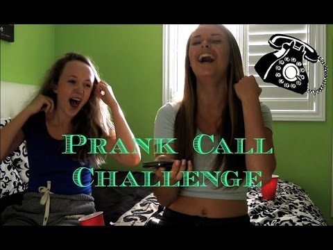 PRANK CALL CHALLENGE { With Paige } - YouTube