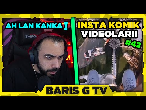 Barış G AH LAN KANKA - İNSTA KOMİK VİDEOLAR #42 İZLİYOR!!