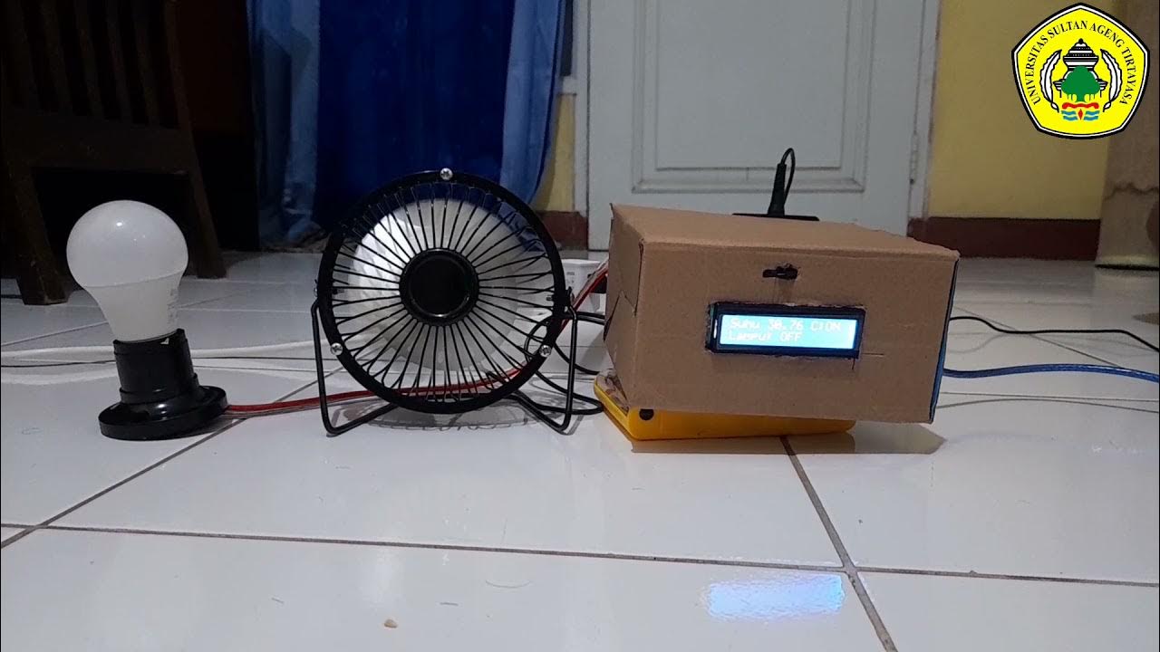 KIPAS ANGIN DAN LAMPU OTOMATIS DENGAN SENSOR LM35 BERBASIS ARDUINO - YouTube