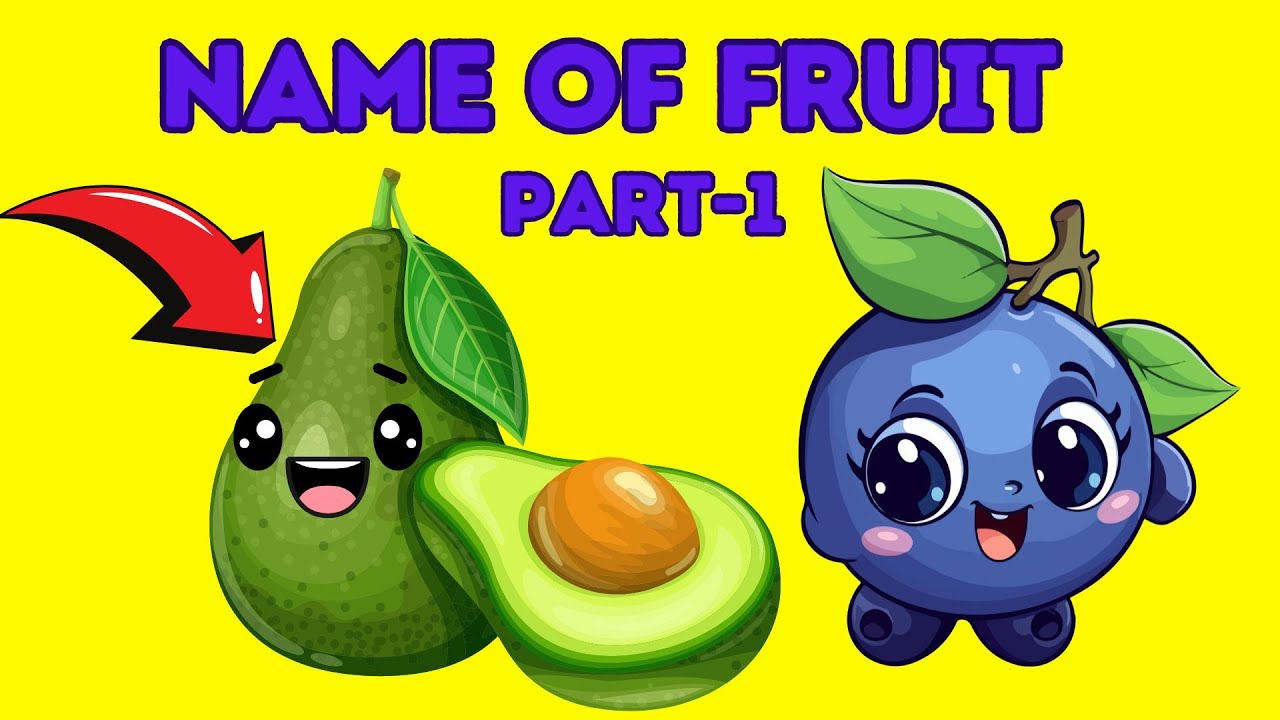Fruit Guessing Game for Kids! | Let's Happy Together - Part 1 - YouTube
