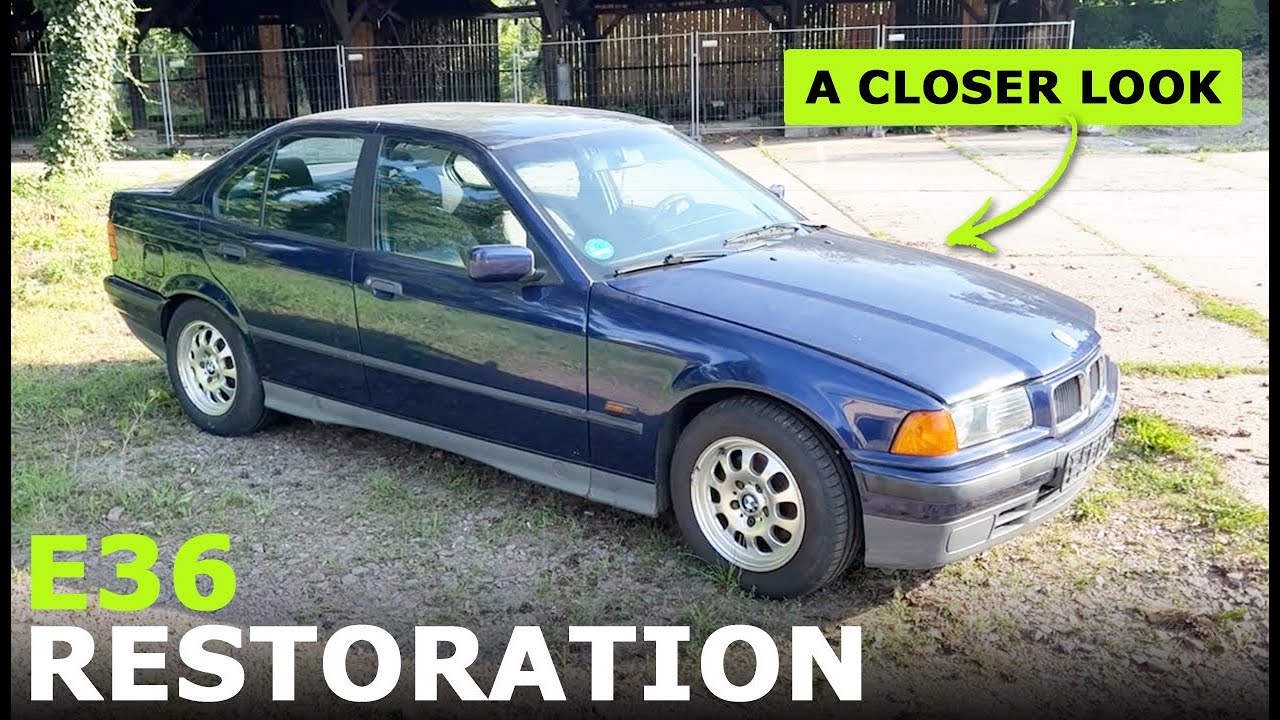 BMW E36 Restoration - Clean & Detailed Look at the Car - Part 2 - YouTube