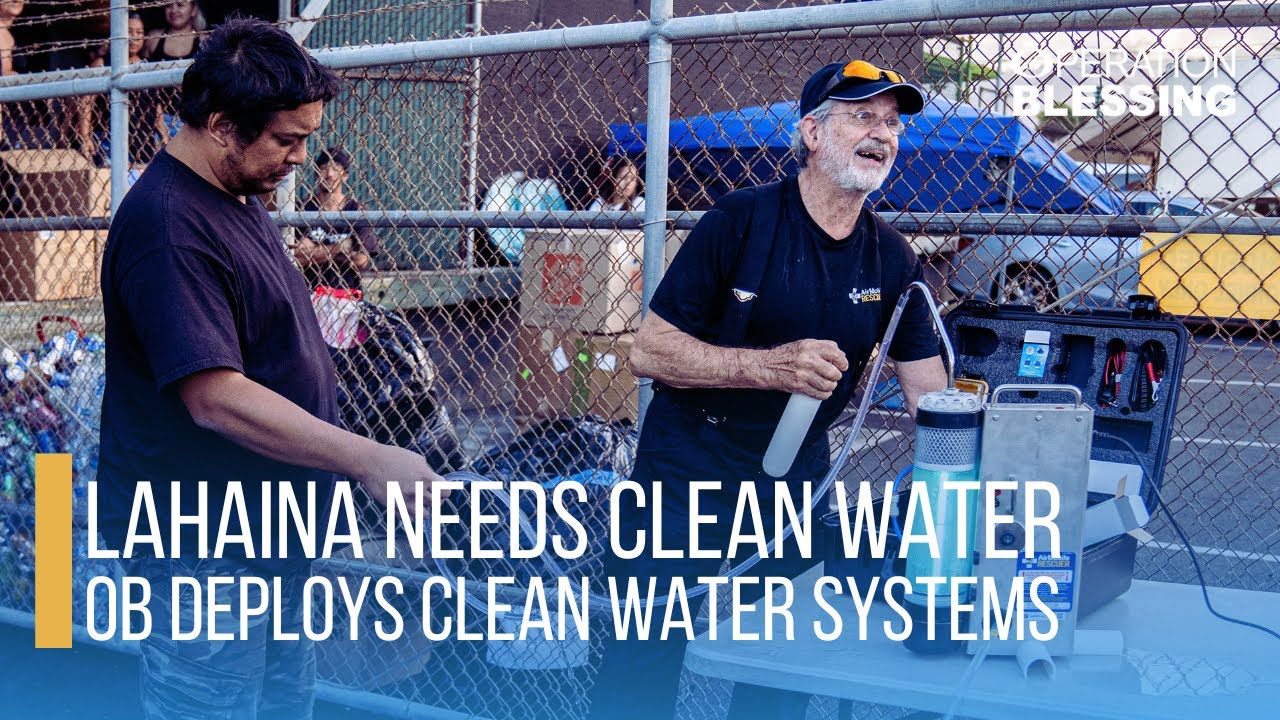 Hawaii Fires: Lahaina Needs Clean Water! - YouTube