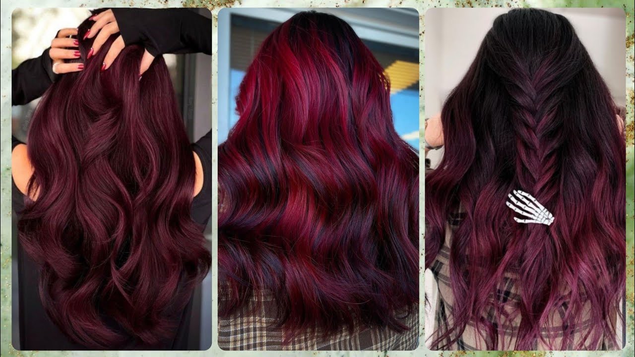 Latest Unique Red Hair Colour Ideas For Women's - YouTube