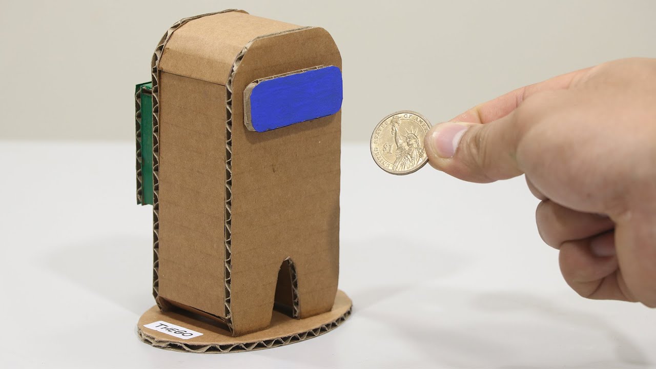 AMONG US, Coin Saving DIY - YouTube