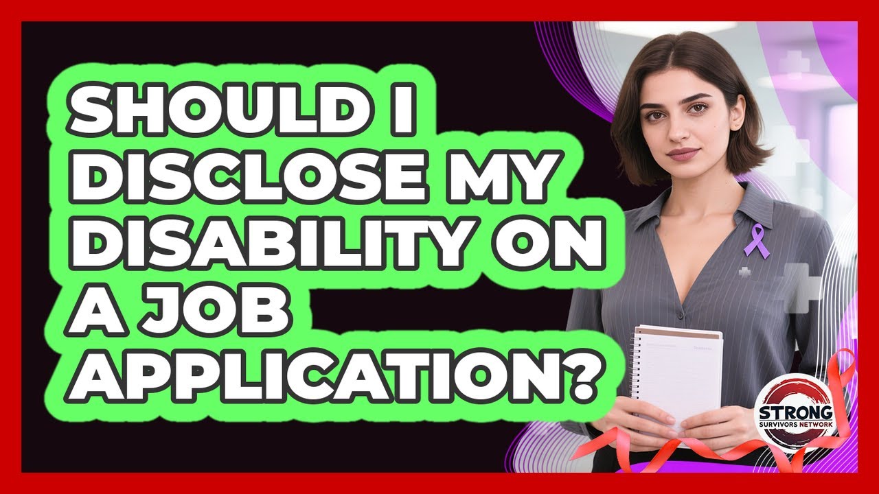 Should I Disclose My Disability On A Job Application? - Strong ...