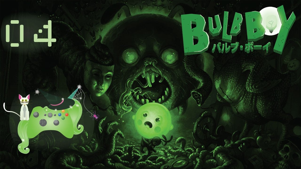 maggots! MAGGOTS everywhere!! let´s Play Bulb Boy "Halloween Special ...